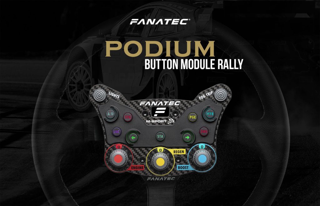Discover the Fanatec Podium Button Module Rally