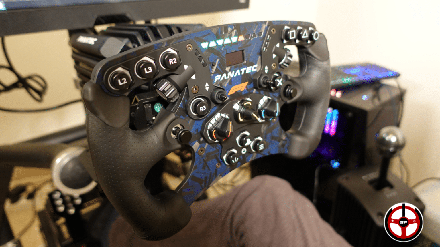 Fanatec Clubsport Racing Wheel F1 compatible with PS5 and PC